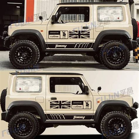 Suzukis New Jimny Defender Body Stickers 4x4 Car Decal Stickers