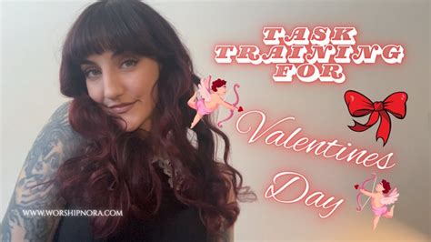 Flr Task Training For Valentines Day Goddess Nora Vex Clips4sale