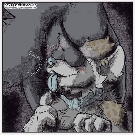 Rule 34 11 Anthro Baxter Toxicfcknferret Blue Nose Blue Tongue