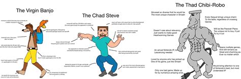 Virgin Original Post Vs Chad Adding Thad R Virginvschad