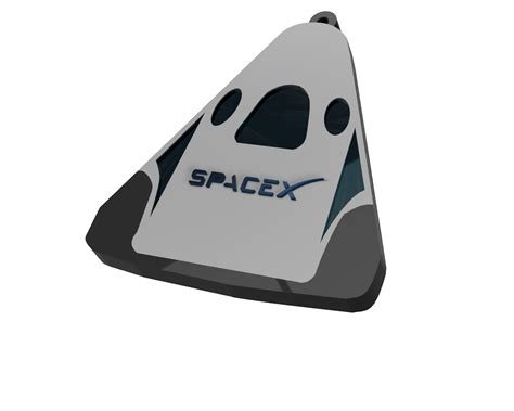 3mf File Spacx Keychain 🗝️ ・3d Print Object To Download・cults