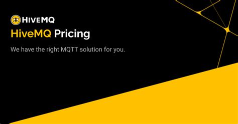 hivemq pricing self service mqtt platform