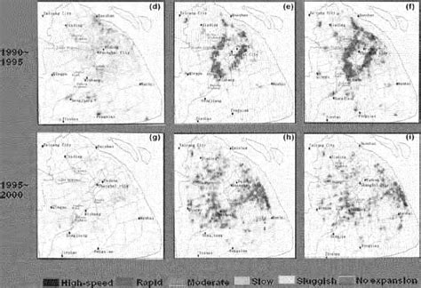 Comparing Spatiotemporal Characteristics Of The Urbanization Intensity Download Scientific