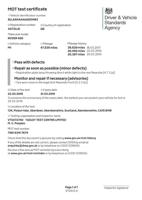 Your Mot Pass Or Fail Explained What To Do Next