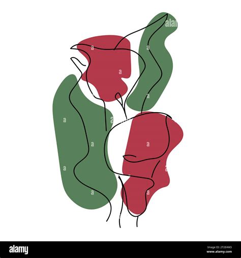 Calla Lily Flower Line Continuous Drawing Simple Line Drawing Flower For Logo Icon Design