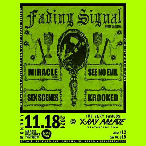 Fading Signal Miracle See No Evil Sex Scenes Krooked — X Ray Arcade