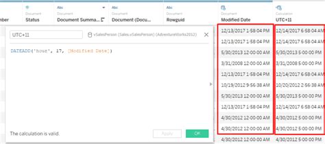 How To Convert A Timezone To A Different Timezone With A Function In Tableau Datameer