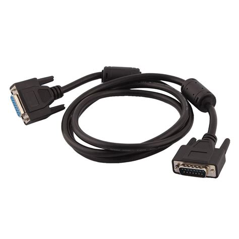 Generic Computer Db 15 Pin Female To Male Connector Extension Cable 4