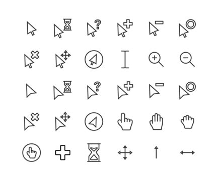 Resize Cursor PNG Transparent Images Free Download Vector Files Pngtree