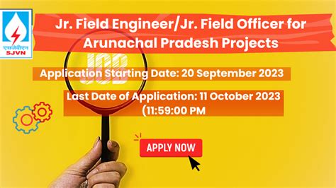 Jr Field Engineerjr Field Officer For Arunachal Pradesh Projects