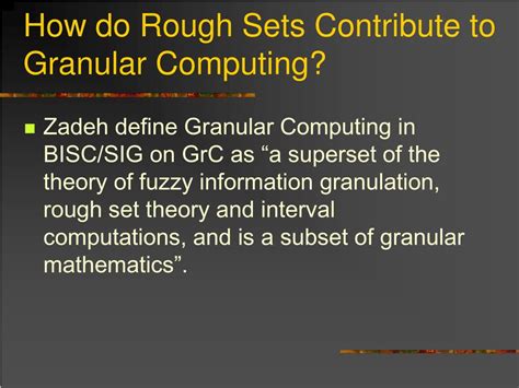 Ppt Panel Discussion On Granular Computing At Rsctc2004 Powerpoint Presentation Id1718851