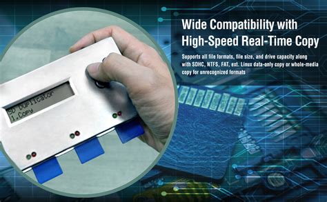 Amazon Com BestDuplicator 1 To 2 Target SD MicroSD 1 2 Copy Portable Flash Duplicator