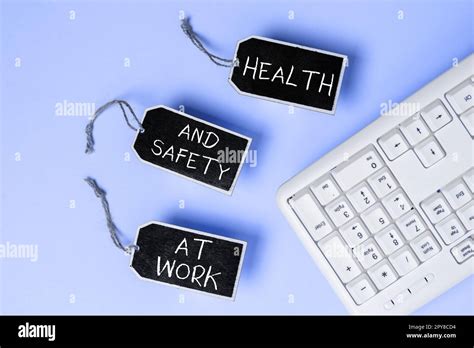 Handwriting Text Health And Safety At Work Internet Concept Secure