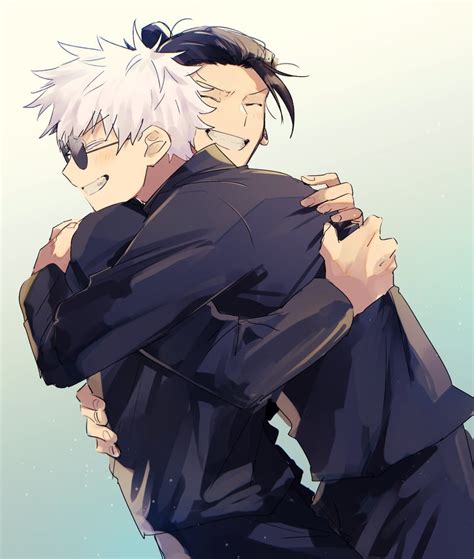 Gojou Satoru And Getou Suguru Jujutsu Kaisen Drawn By Yuu Danbooru