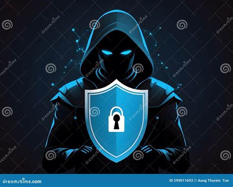 Embracing Data Security In Digital World Stock Image Image Of Shield Protect 299011693