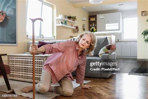 Old Lady Falling Photos And Premium High Res Pictures Getty Images