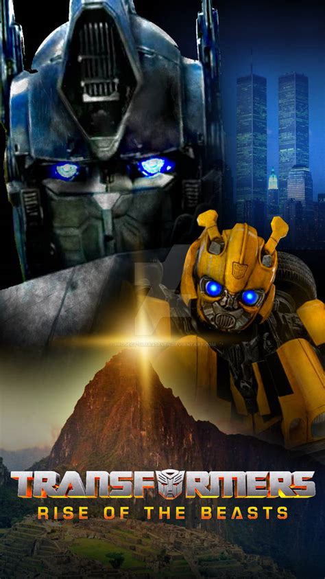 Transformers Rise Of The Beast Rotf Style Poster By Project Transformers Rise Of The Beast Rotf Style Poster By Project