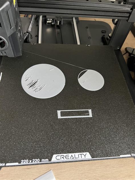 First layer does not print right : r/Creality