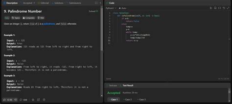 Day 26 Of Leetcode Challenge Solving Palindrome Number Basavaraju Gari Sreedhar Posted On The