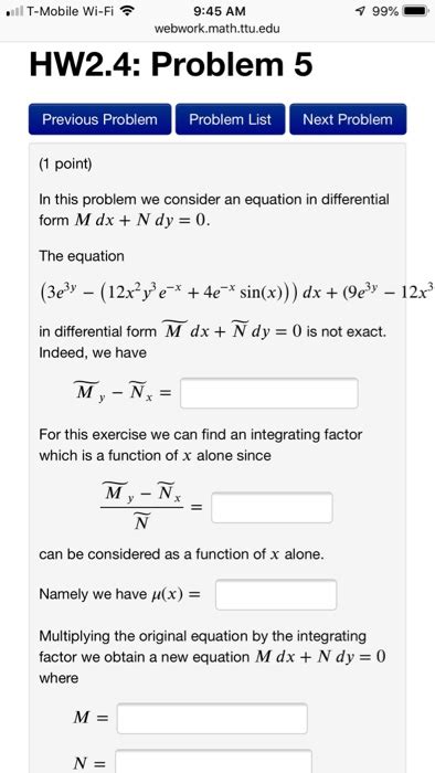 solved previous problem problem listnext problem 1 point in