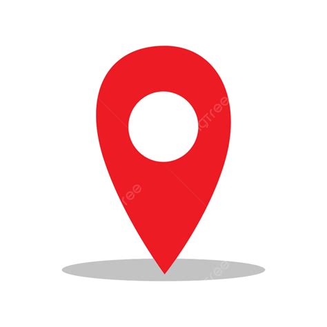 Map Pins Clipart Transparent PNG Hd Red Map Pin Icon Vector Symbol Sign System PNG Image For