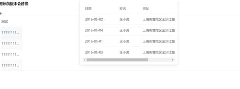 vue js element ui的popover碰到超出隐藏的table数据展示异常 该怎么处理呢 segmentfault 思否