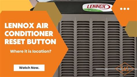 Lennox Air Conditioner Reset Button How It Works Smart Ac 41 Off