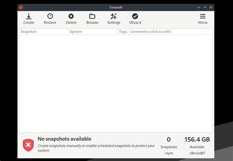 backup methods vii timeshift and back in time rs1 linux tools