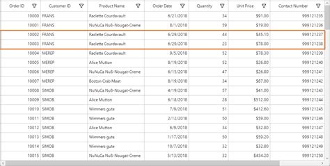 Filtering In Winforms Datagrid Control Syncfusion®