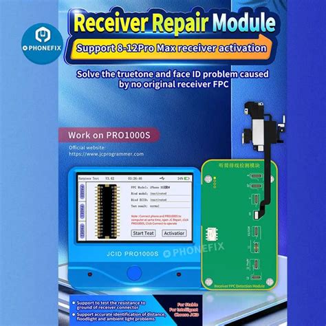 Iphone 1000 8 Promax용 Jc Pro12s 수신기 Fpc 감지 모듈