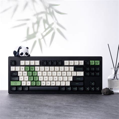 Keycap Akko Panda Pbt Double Shot Mda Profile 227 Nút Tsunamigaming Vn