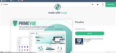 分享一个适用于 Vue3 的好的组件库，primevue组件。（含页面自由拖拽宽度和高度组件） 一、primevue介 掘金