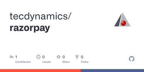 GitHub Tecdynamics Razorpay