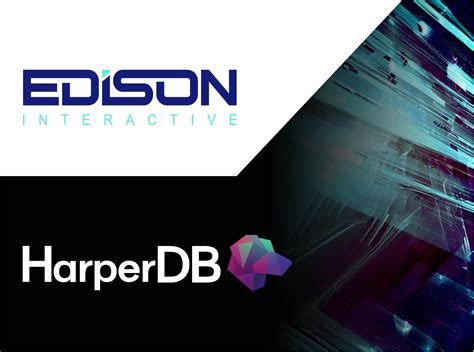 announcement edison interactive partners with harperdb to deliver