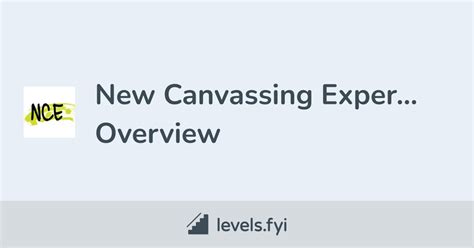 New Canvassing Experience Careers Levelsfyi