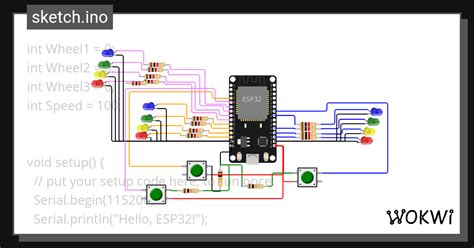 Wokwi Online ESP STM Arduino Simulator