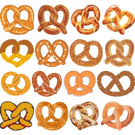 Pretzel Svg Bundle Pretzel Vector Pretzel Cut Files Pretzel Clipart Bakery Icon Pretzel Cut
