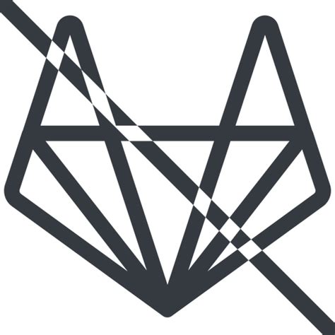 Gitlab Icon By Friconix Fi Xnpuxl Gitlab Line Normal Brand Social Network Prohibited Brands