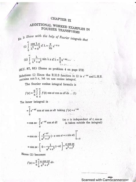 Fourier Transform 2 Pdf