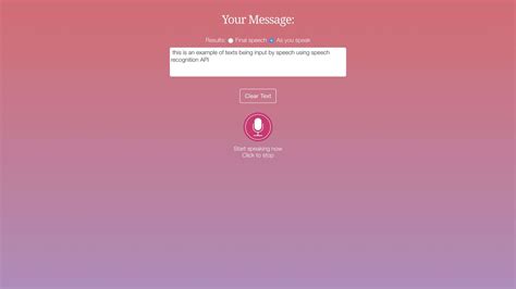 Build A Voice Controlled UI Creative Bloq