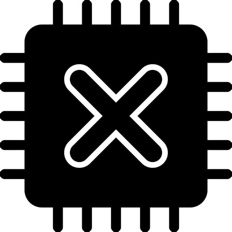 Delete Cpu Processor Icon 15698228 Png