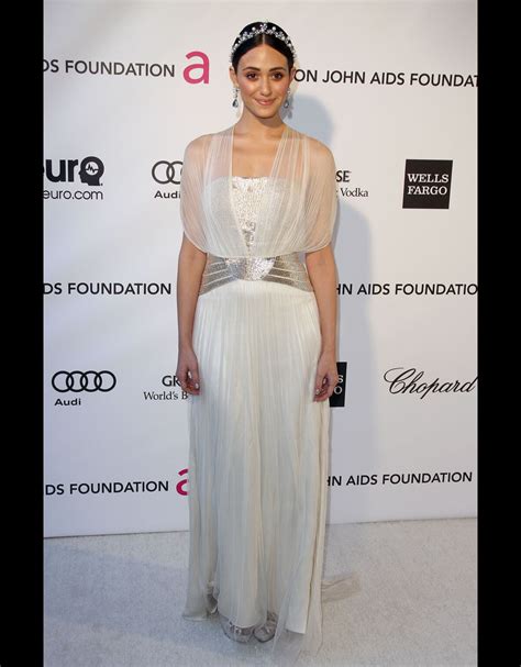 Photo Emmy Rossum à La Soirée Organisée Par La Fondation Elton John