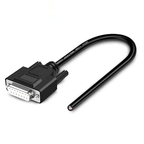 GetUSCart Jienk 6 56Ft 24AWG DB15 Female RS232 15 Pin Serial Extension Cable 15 Pin Gold