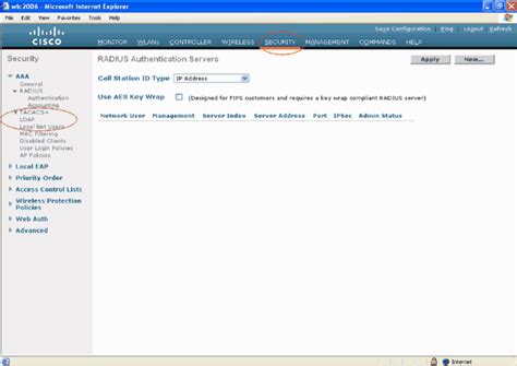 Local EAP Authentication On The Wireless LAN Controller With EAP FAST And LDAP Server