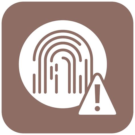 Premium Vector Biometric Error Vector Icon Can Be Used For Biometrics