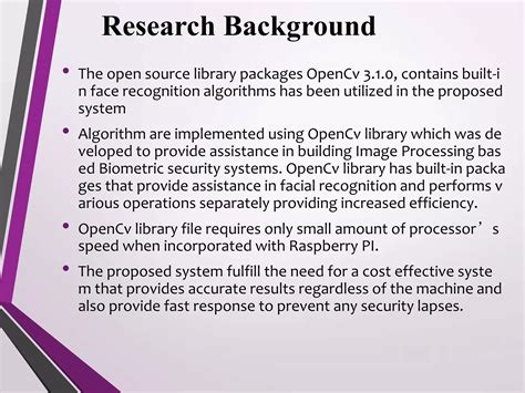 Comparative Analysis For A Real Time Face Recognition System Using
