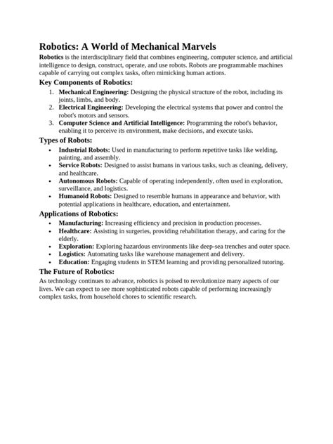 robotics pdf art technology and engineering