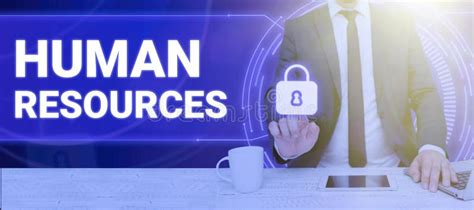 Conceptual Caption Human Resourcesthe People Who Make Up The Workforce Of An Organization