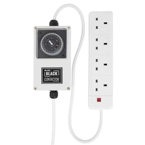 Lumii Black 5 Way Contactor Timer Rsa Plug