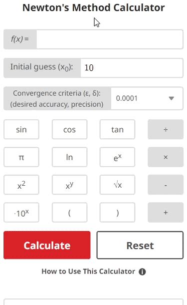 Newtons Method Calculator Best Full Solution Steps